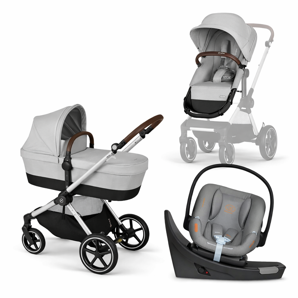 Cybex EOS Lux + Aton G Swivel Travel System – Kidsland
